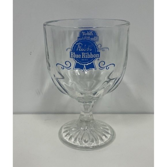 Pabst Blue Ribbon | Dining | Vintage Pabst Blue Ribbon Beer Glass ...